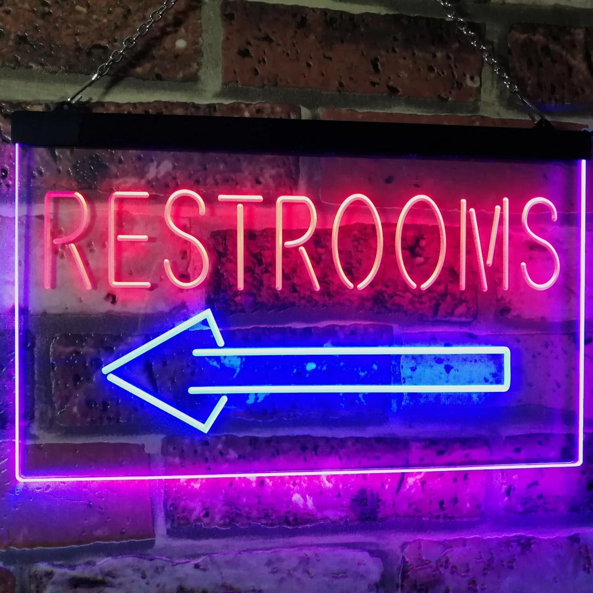 Restrooms LED Signs — LED Gift Works