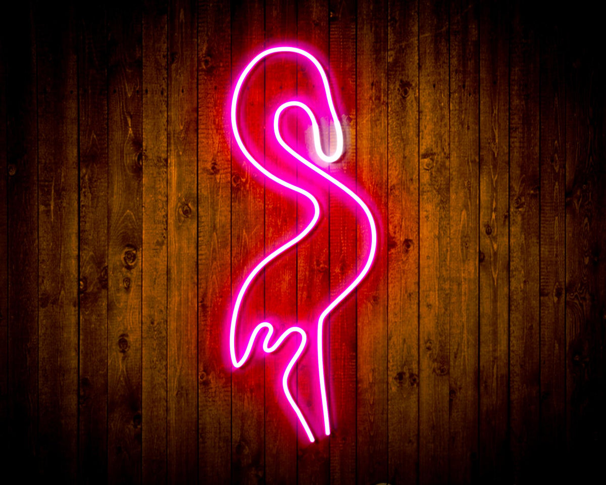 Flamingo Flex Silicone LED Sign (Neon-Style, LED Technology) — LED Gift ...